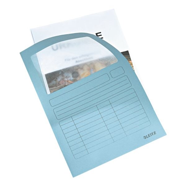 LEITZ Pak met 100 insteekhoesjes »3950« gekleurd (5 kleuren ...