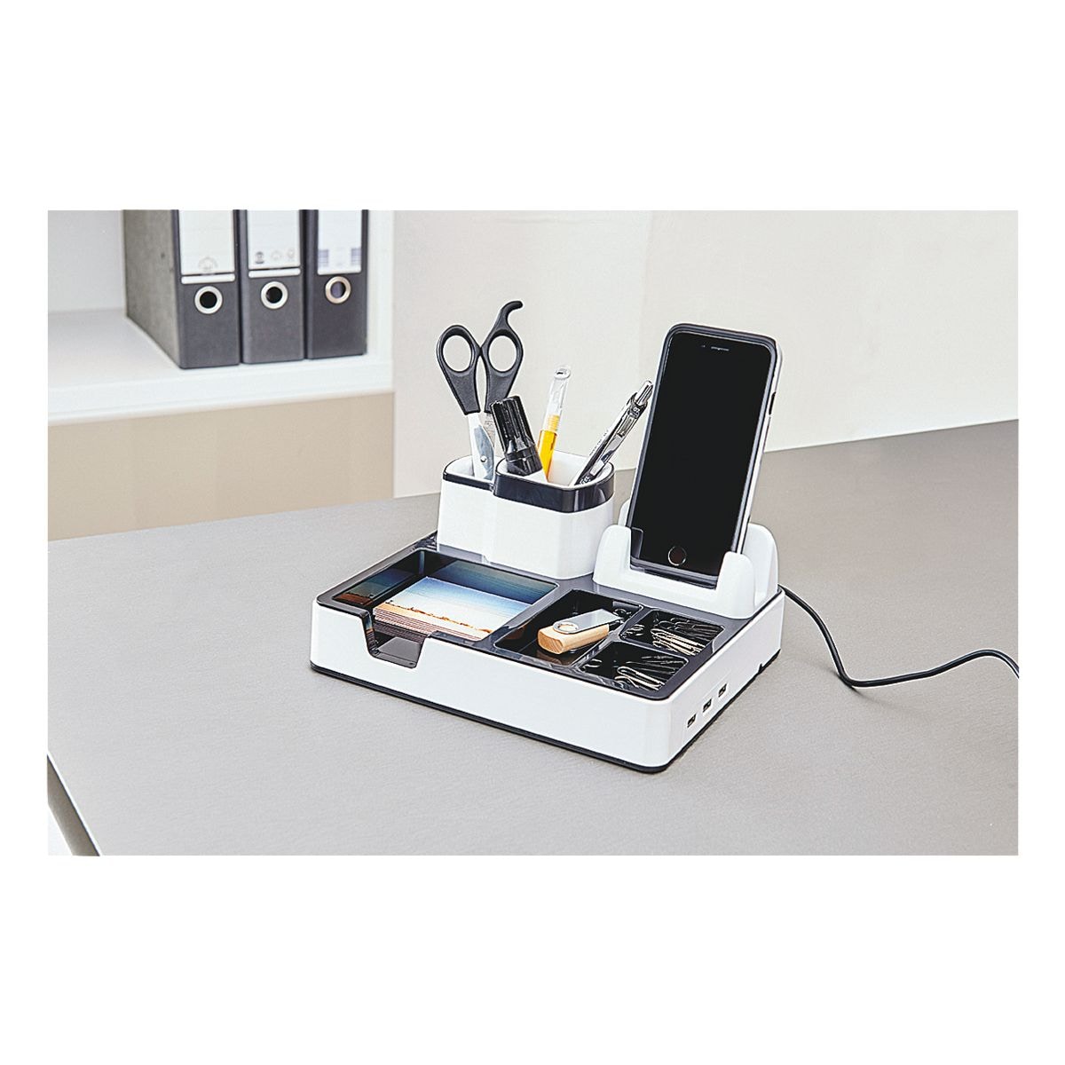 Monolith Organiseur de bureau avec ports USB - acheter à prix ...